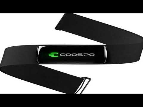 COOSPO H9Z Rechargeable Heart Rate Monitor Chest Strap Bluetooth5.0 ANT+ HR Sens - YouTube