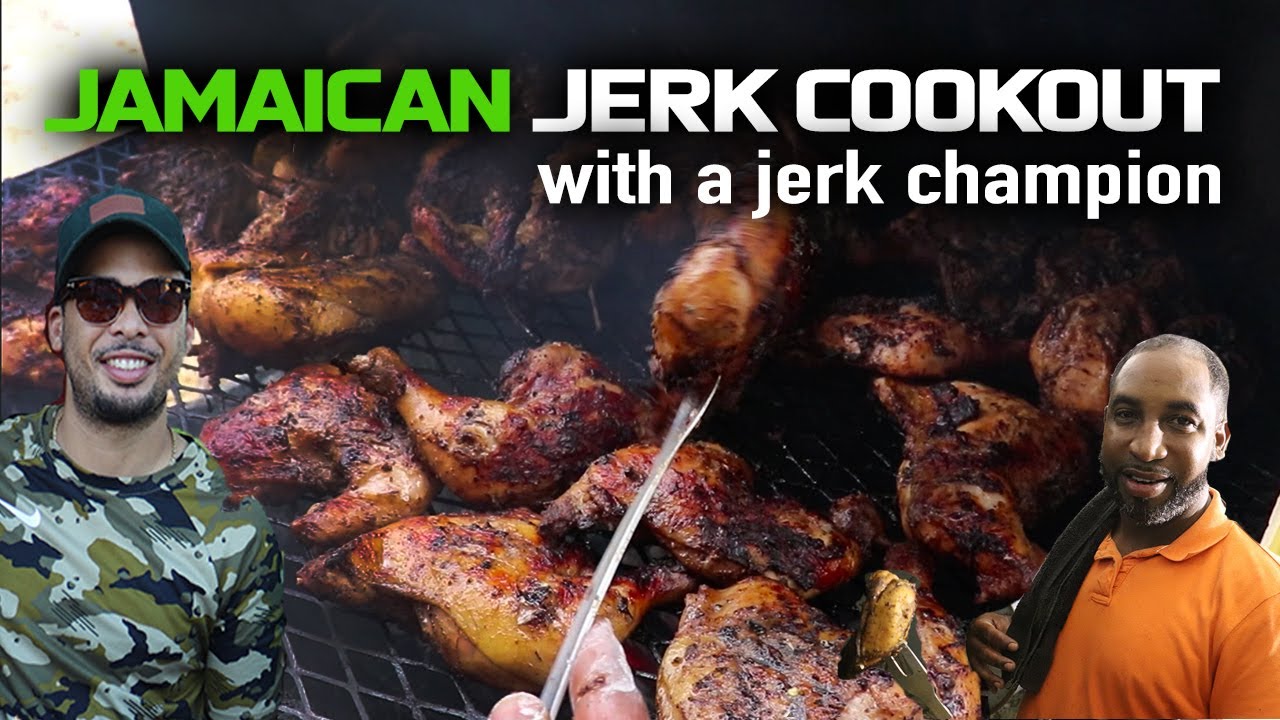JAMAICA!! JERK COOKOUT • Chicken & Suckling Pig - YouTube