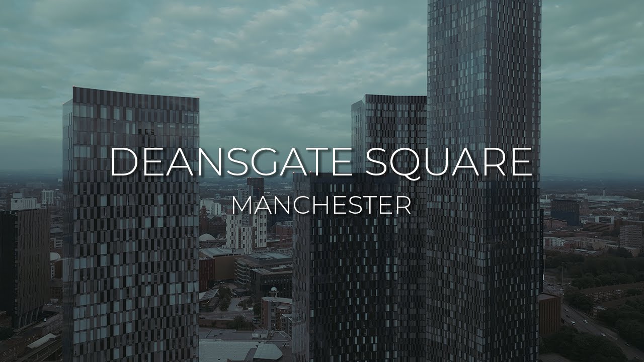Deansgate Square, Manchester | 4K | DJI Mavic 3 - YouTube