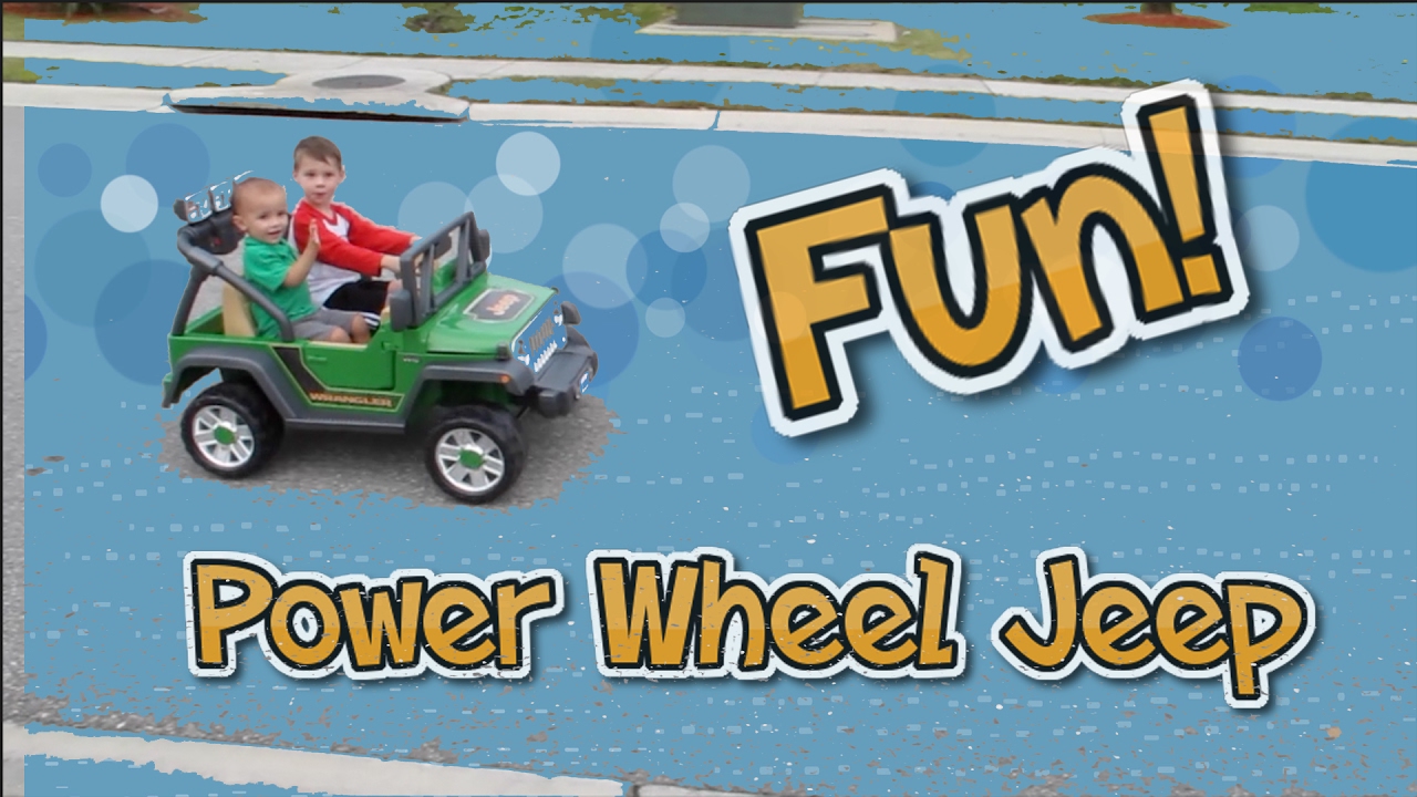 🚙 🎁 Power Wheel Jeep for Christmas! 🎁 🚙 : Fun at Jump Street! - YouTube
