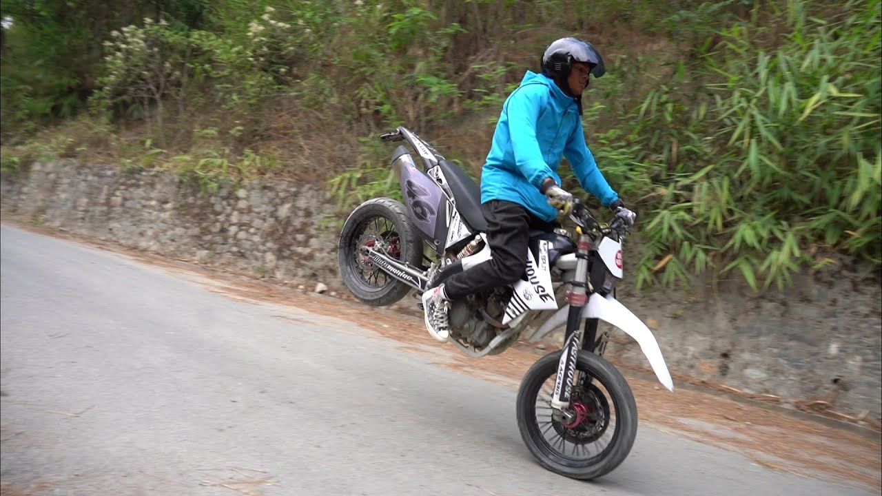 Fully Modified My Crossfire Xz250 To SuperMoto !!! - YouTube