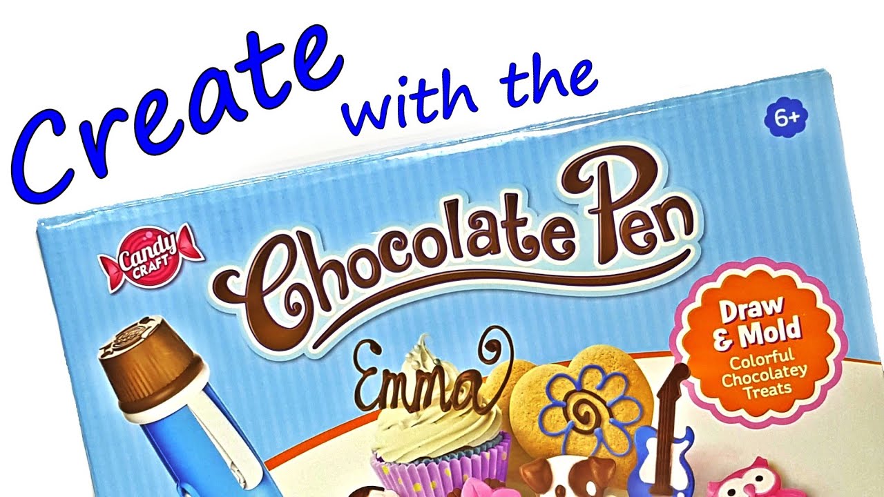 Candy Craft Chocolate Pen Creations by feelinspiffy - YouTube