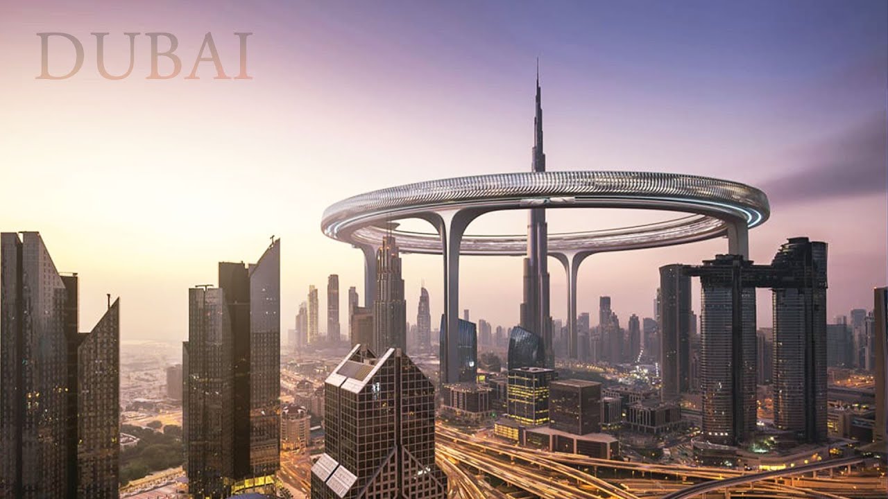 The New Downtown Circle Dubai - An Engineering Masterpiece - YouTube