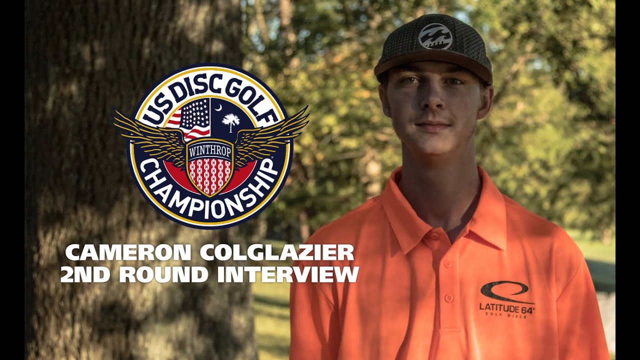 USDGC 2015 2nd Round Interview - Cameron Colglazier - YouTube
