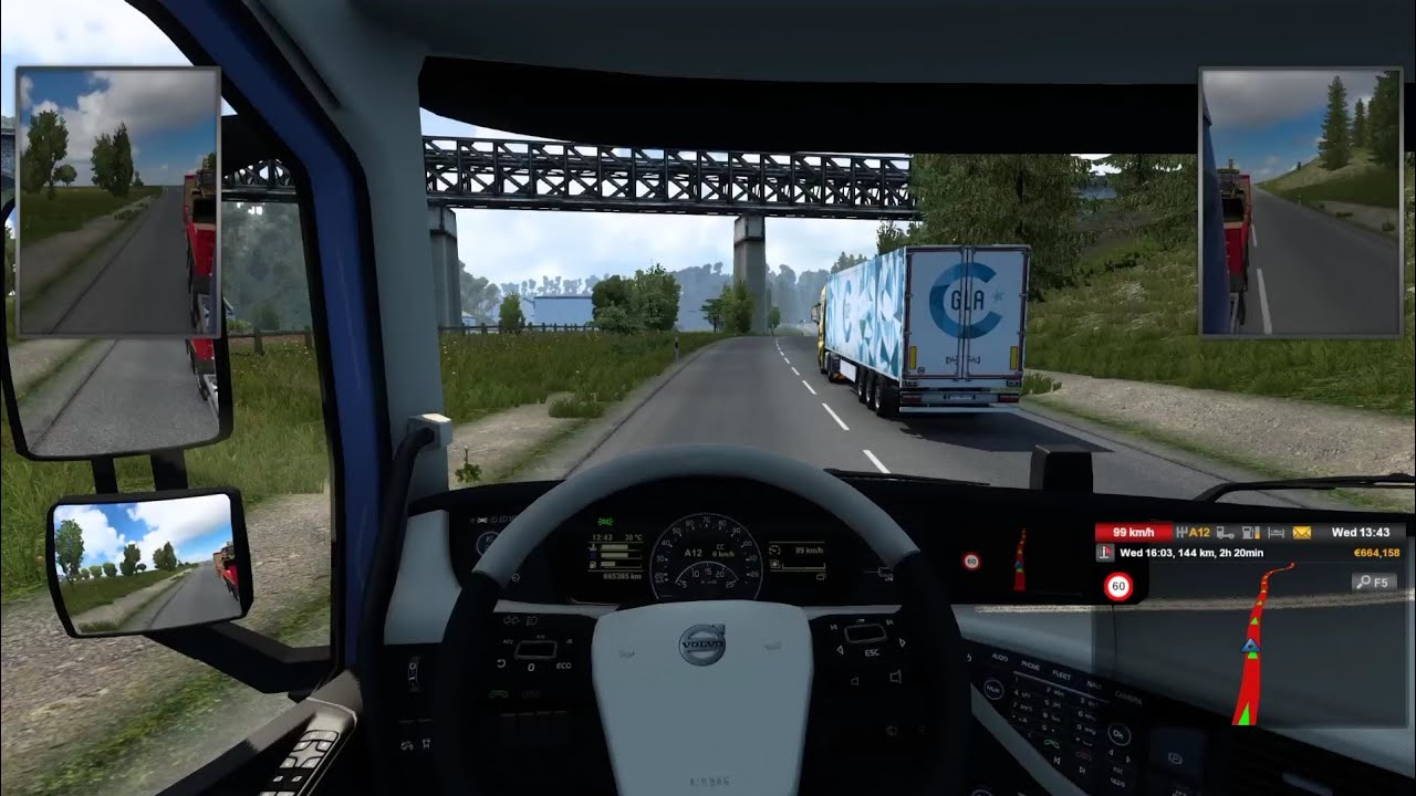 Volvo FH16 750 | Euro Truck Simulator 2 Gameplay | ETS 2 PC - YouTube
