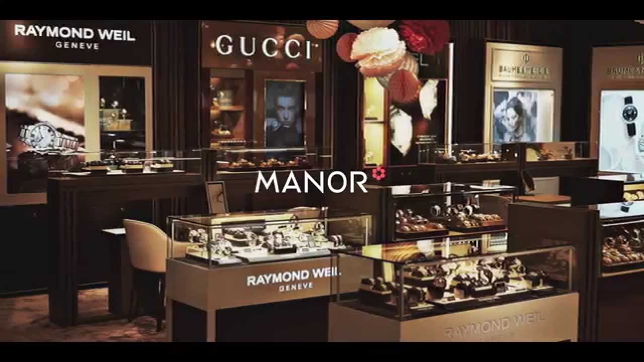 MANOR - Genève - Espace Horloger Prestige - YouTube