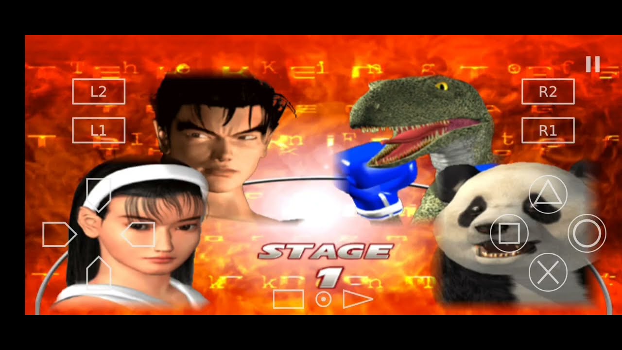Tekken tag tournament Jin Jun fight - YouTube