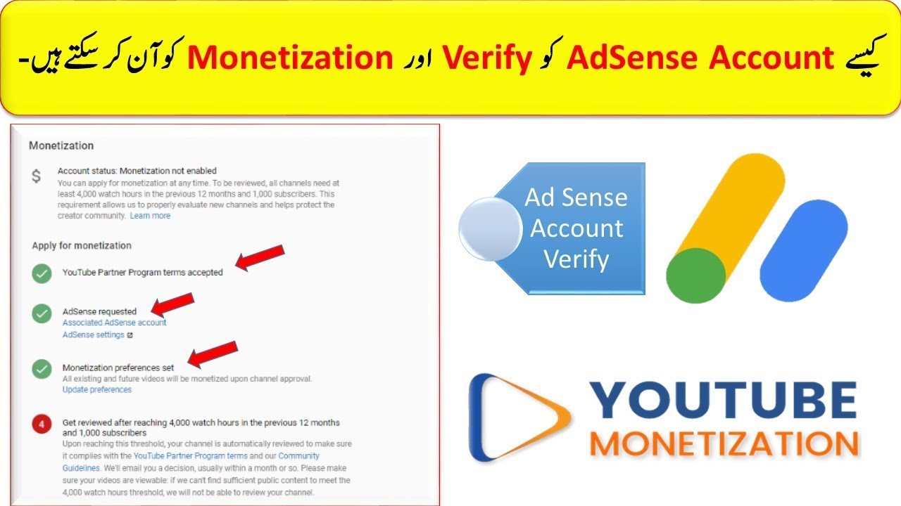 How To Verify Google AdSense & Monetization on II Part-2 II 2019 - YouTube