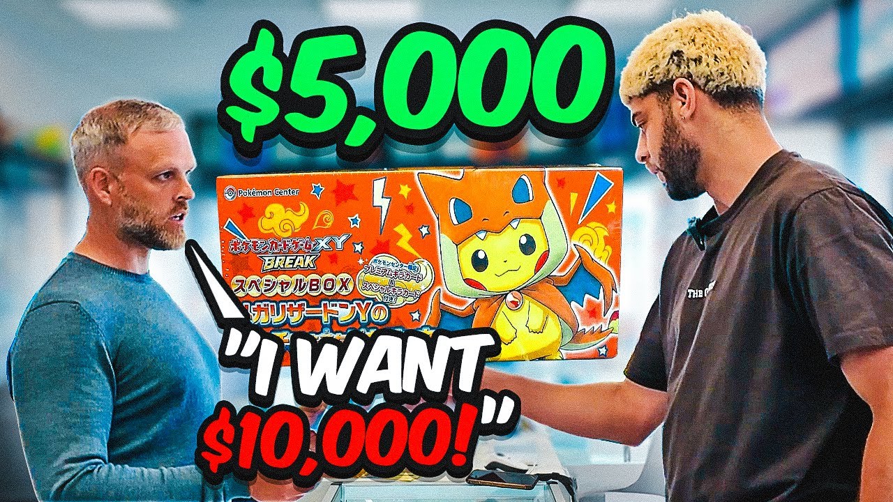 He Wanted $10,000 For His ENTIRE Pokemon Collection! *Shop POV Edition ...