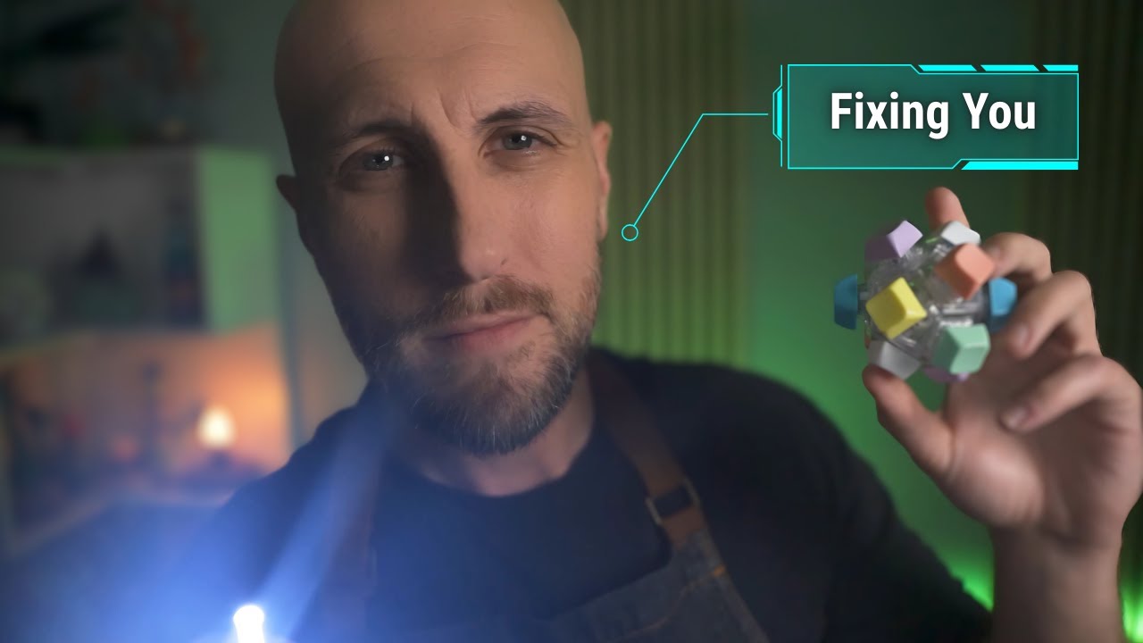 🔧 ASMR Android Repair | Fixing Your Broken Robot Friend 🤖 - YouTube