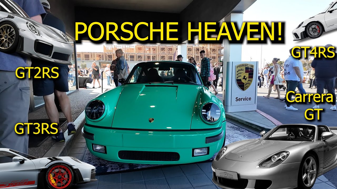Entering Porsche Heaven! (Porsche Monterey Classic Event 2024) - YouTube