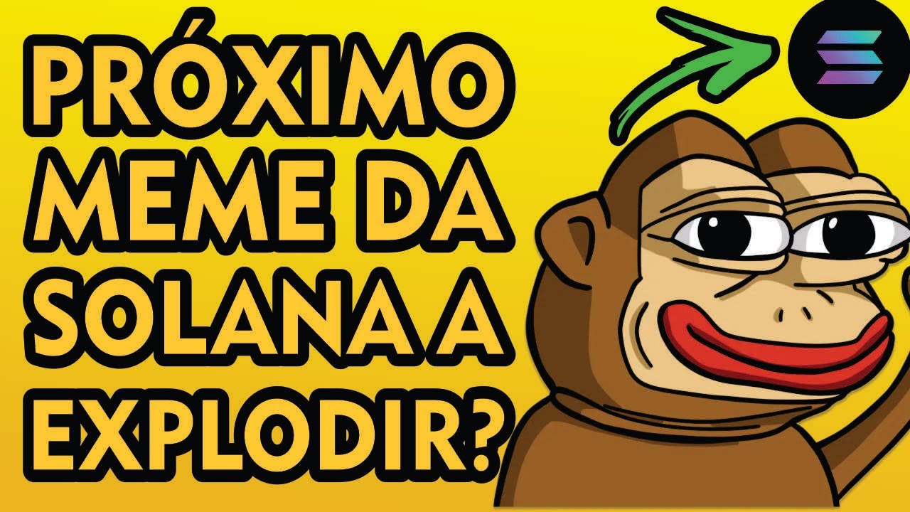 PONKE | MEME DO MACACO DA SOLANA PODE EXPLODIR! - YouTube