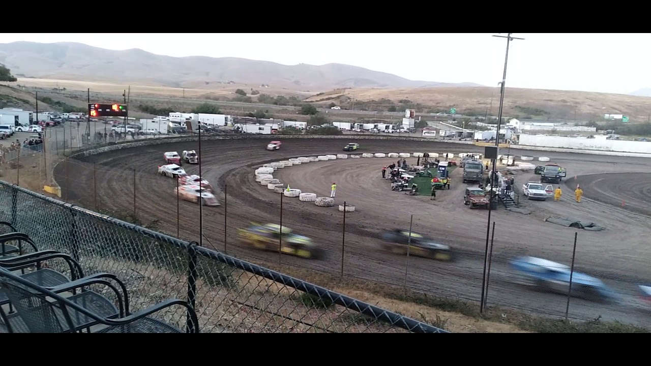 IMCA SPORT MODS at Santa Maria Raceway's Stadium 805 - YouTube