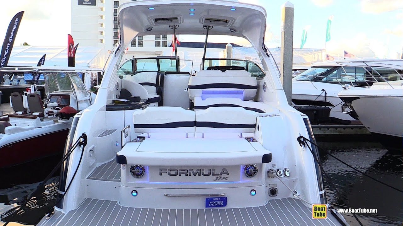 2020 Formula 37 PC Motor Boat - Walkaround - 2019 Fort Lauderdale Boat ...