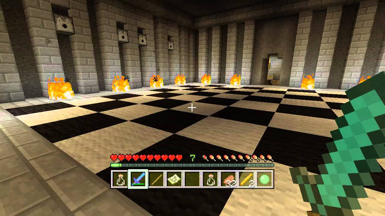 Minecraft (Xbox 360) - Harry Potter Adventure Map #6 - Fluffy! - YouTube