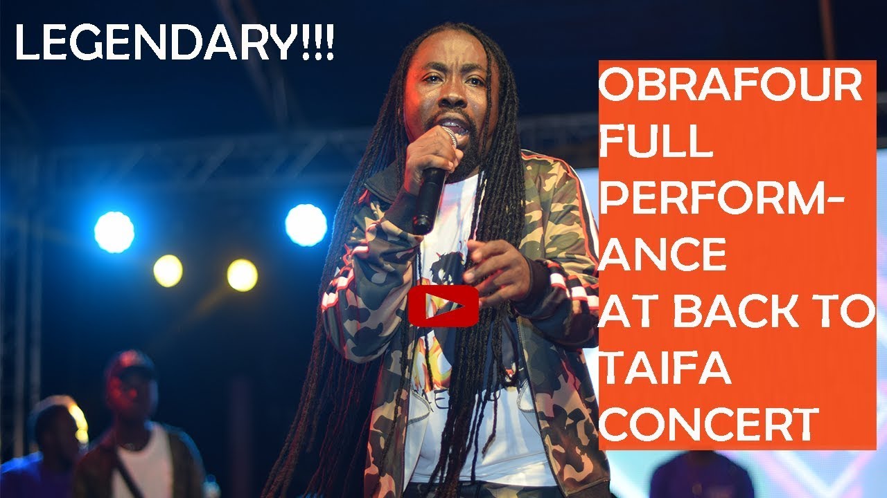 Obrafour Full Splendid Live Performance At His Back To Taifa Concert ...