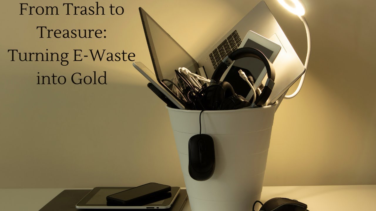 Turning E-Waste into Gold: The Protein Sponge Method - YouTube