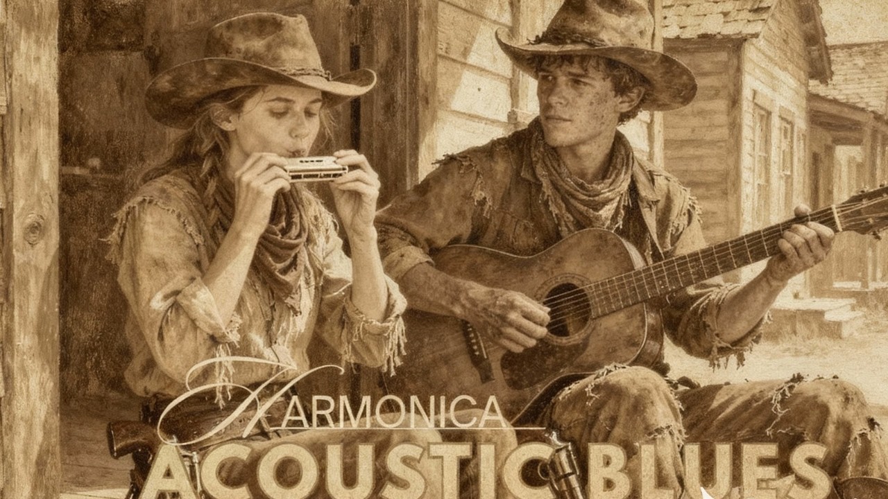 “Acoustic Blues Harmonica Love Story – A Heartfelt Western Melody of ...