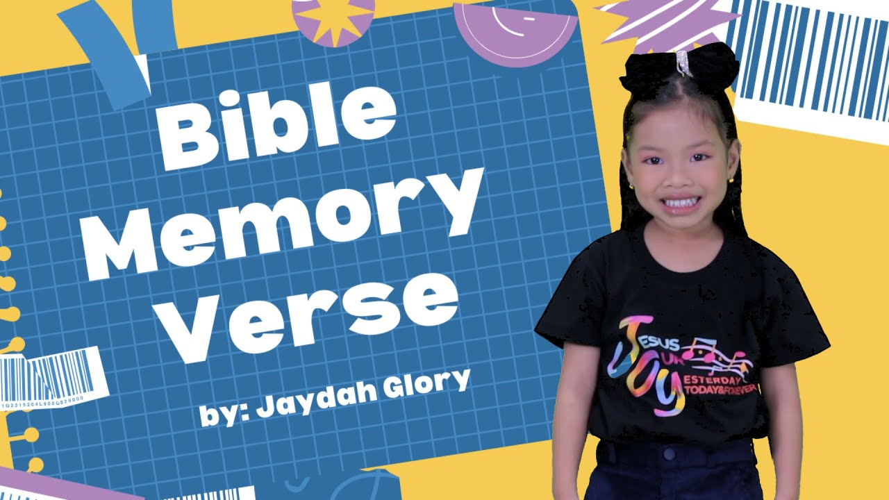 Bible Memory Verse with Jaydah | Season 9 | February - YouTube