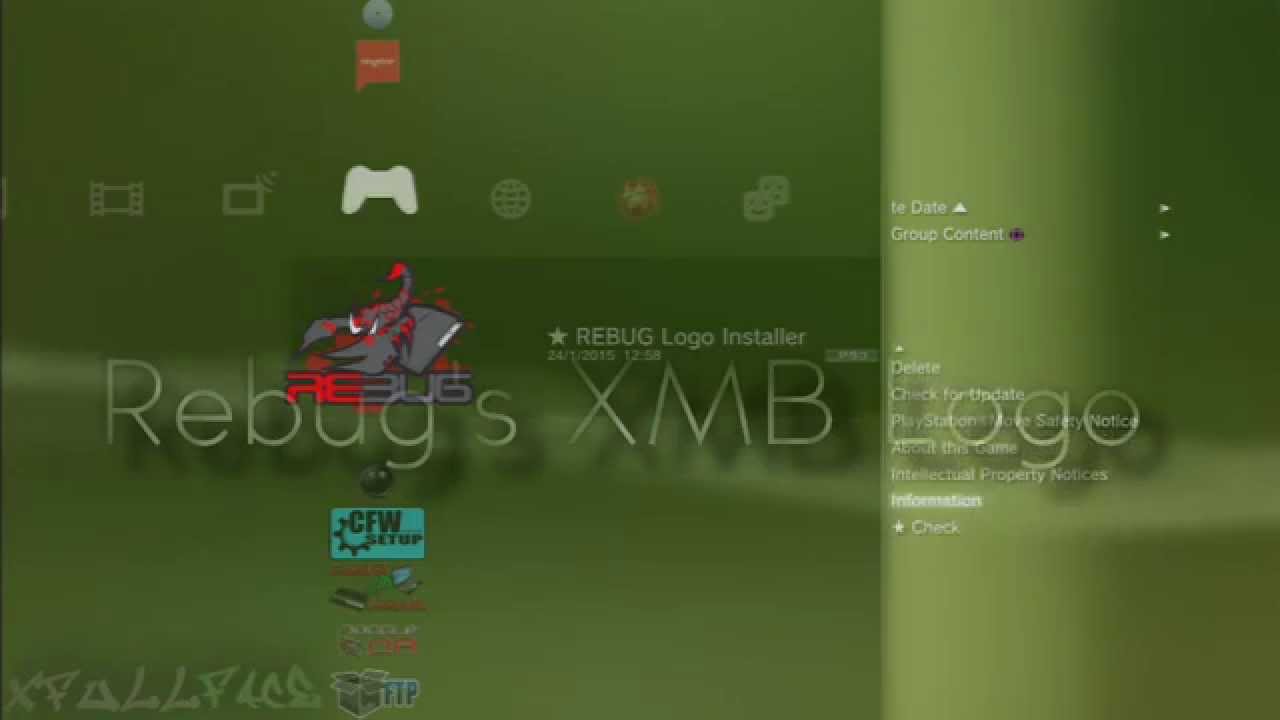 [Tip] Rebug's Custom XMB Animated Logo and Time Clocker + Download ...