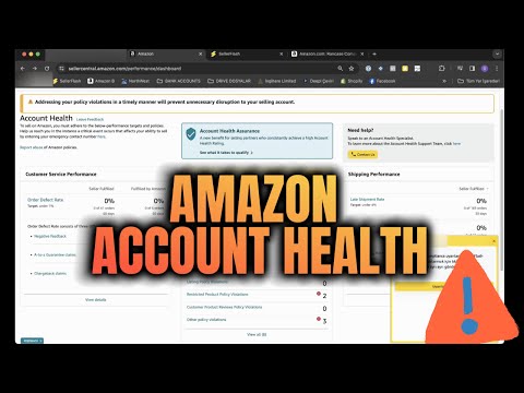Amazon Account Health 2025 | Satıcı Hesabınız Askıya Alınmasın! Tüm Detaylar!