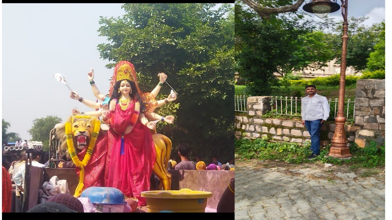 नवदुर्गा विशर्जन Bakrai ॥ Navdurga visharjan Bakrai॥ माता की vidai॥ # ...