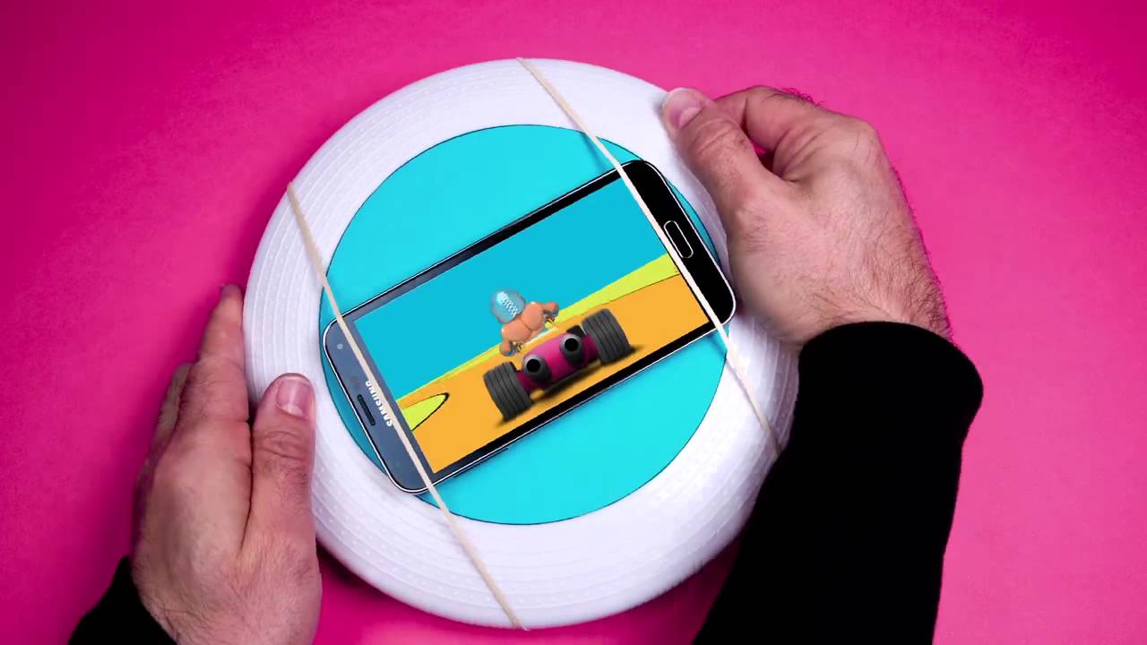 Tech Tricks: Frisbee Steering Wheel - YouTube