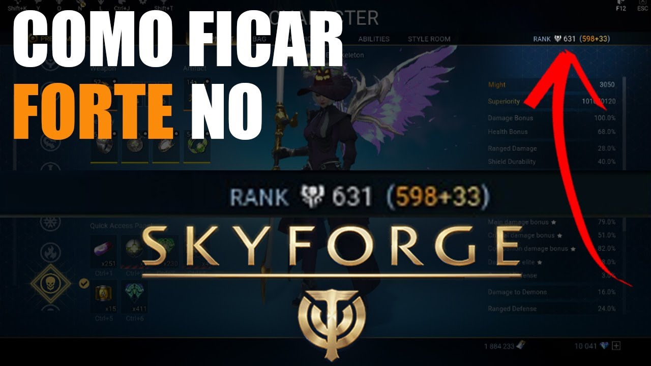 COMO FICAR FORTE SKYFORGE ATUALIZADO 2025 - YouTube