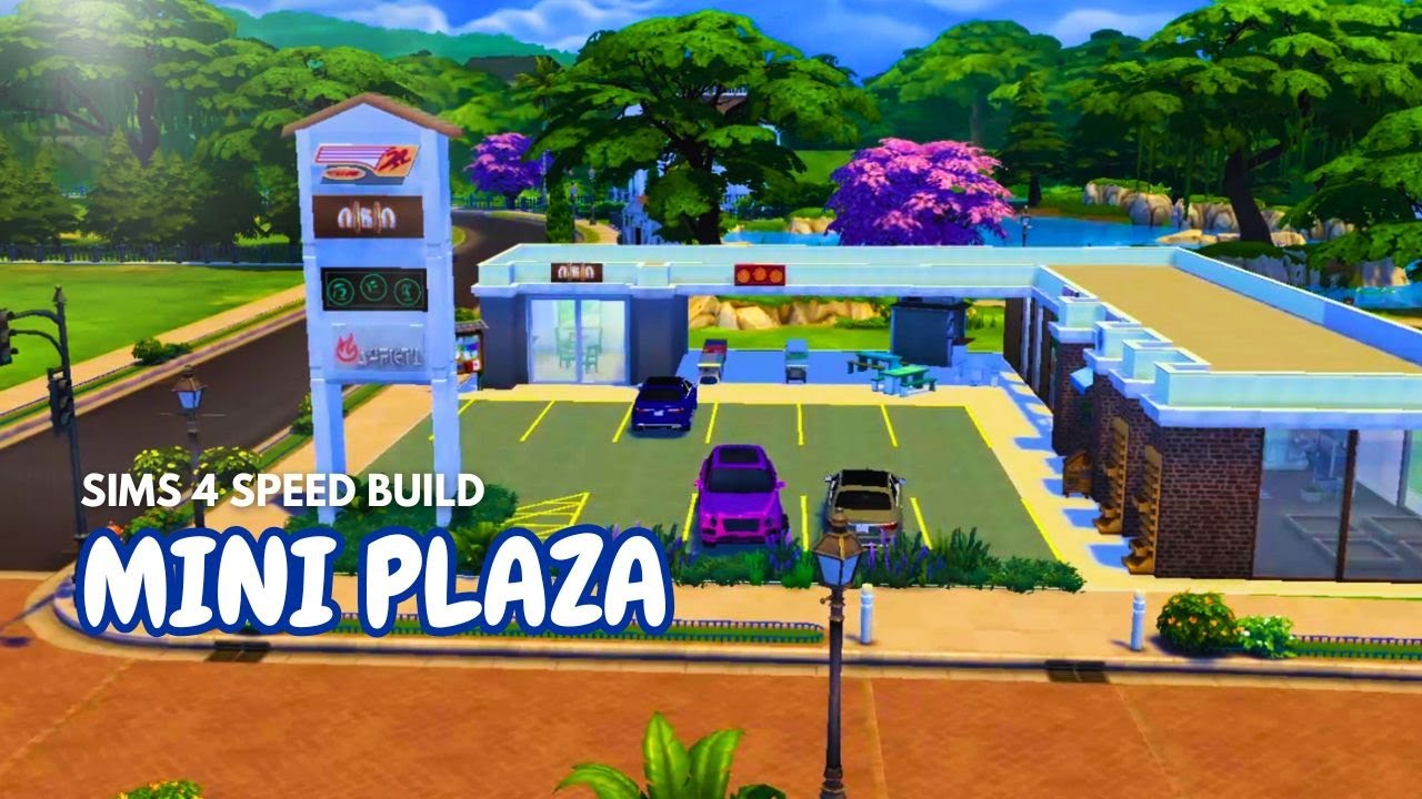 Functional Mini Shopping Mall Plaza Speed Build - Building Newcrest ...