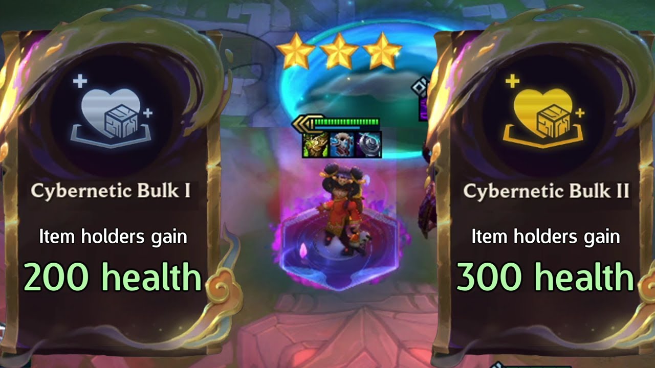 Double Cybernetic Bulk - Whole Team Gains 500HP - Tanky 3 Star Annie ...