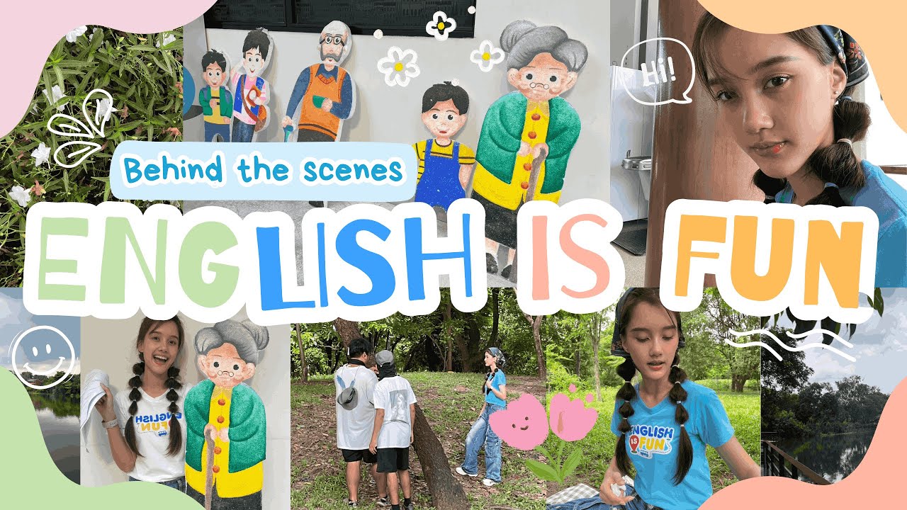Mini Vlog; English Is Fun Behind The Scenes! - YouTube