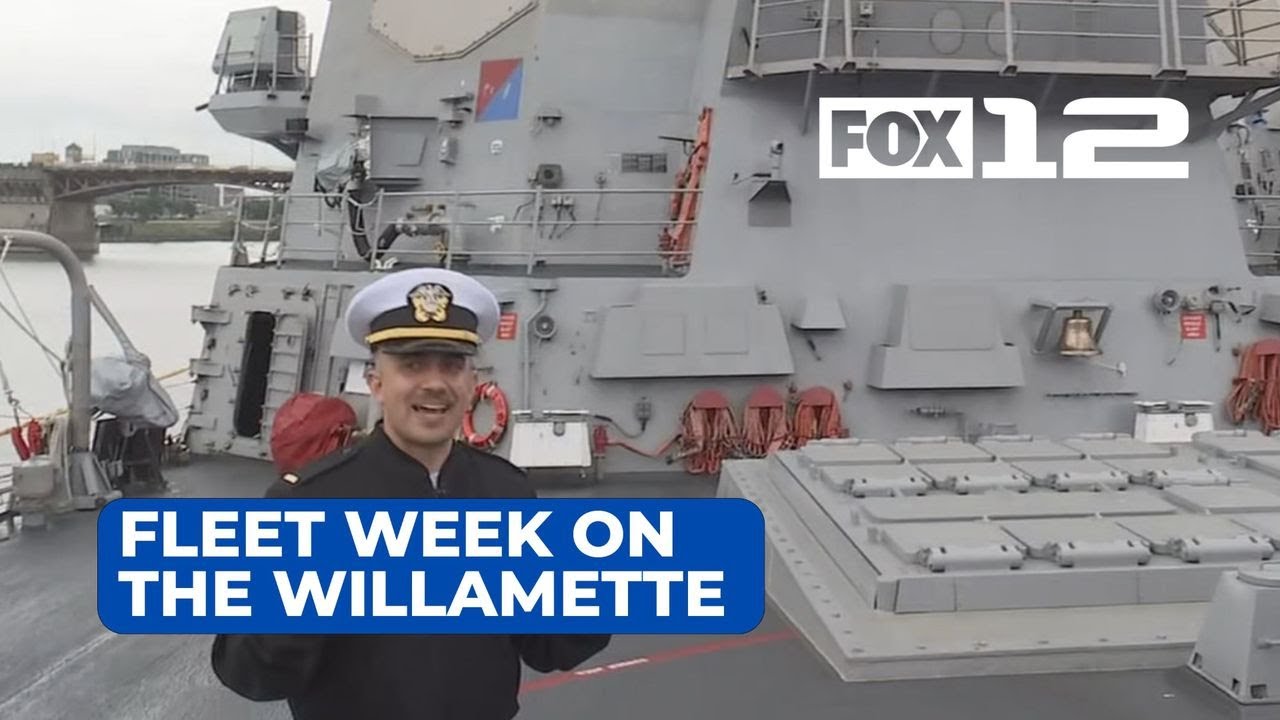 Portland Rose Festival: Fleet Week arrives at Waterfront Park - YouTube