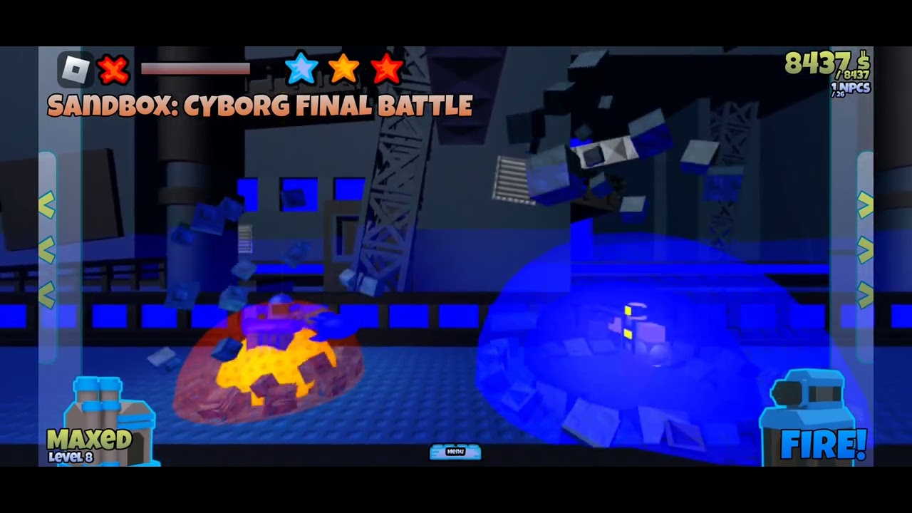 Regular robot vs. blue roblox. Who will win? - YouTube