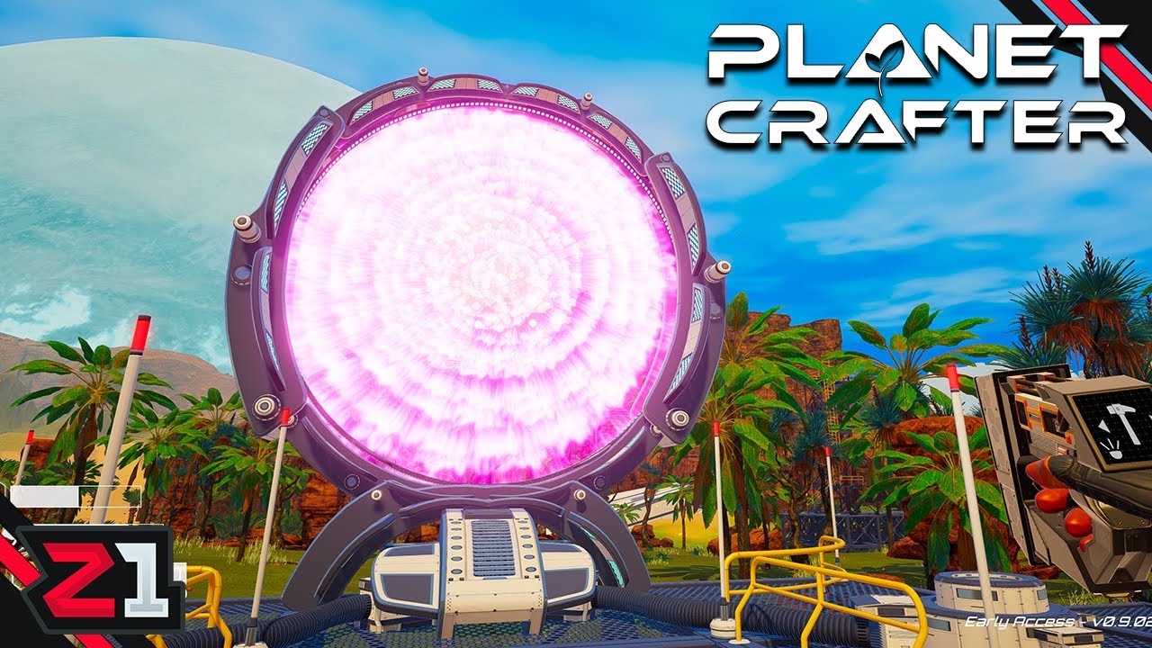 Procedural Wrecks UPDATE ! INTO A PORTAL ?! Planet Crafter - YouTube