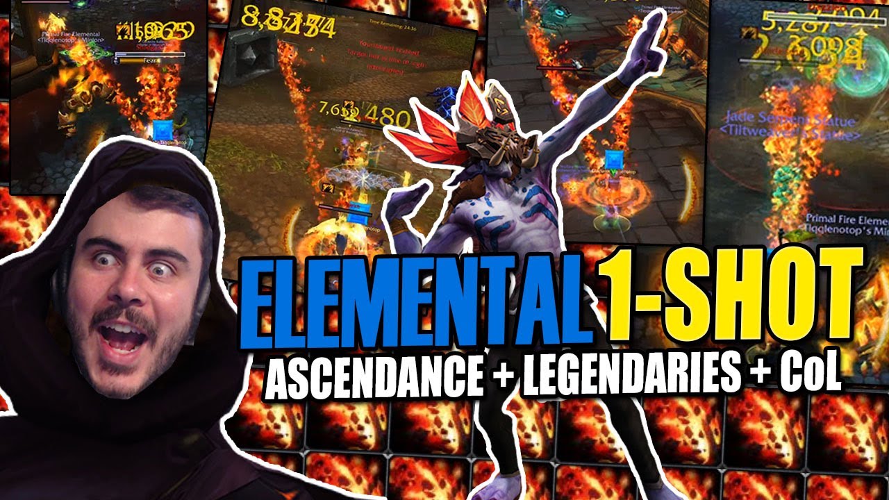 🔥LAVA BURST ONE SHOT | Elemental Shaman PvP Shadowlands Beta PvP - YouTube