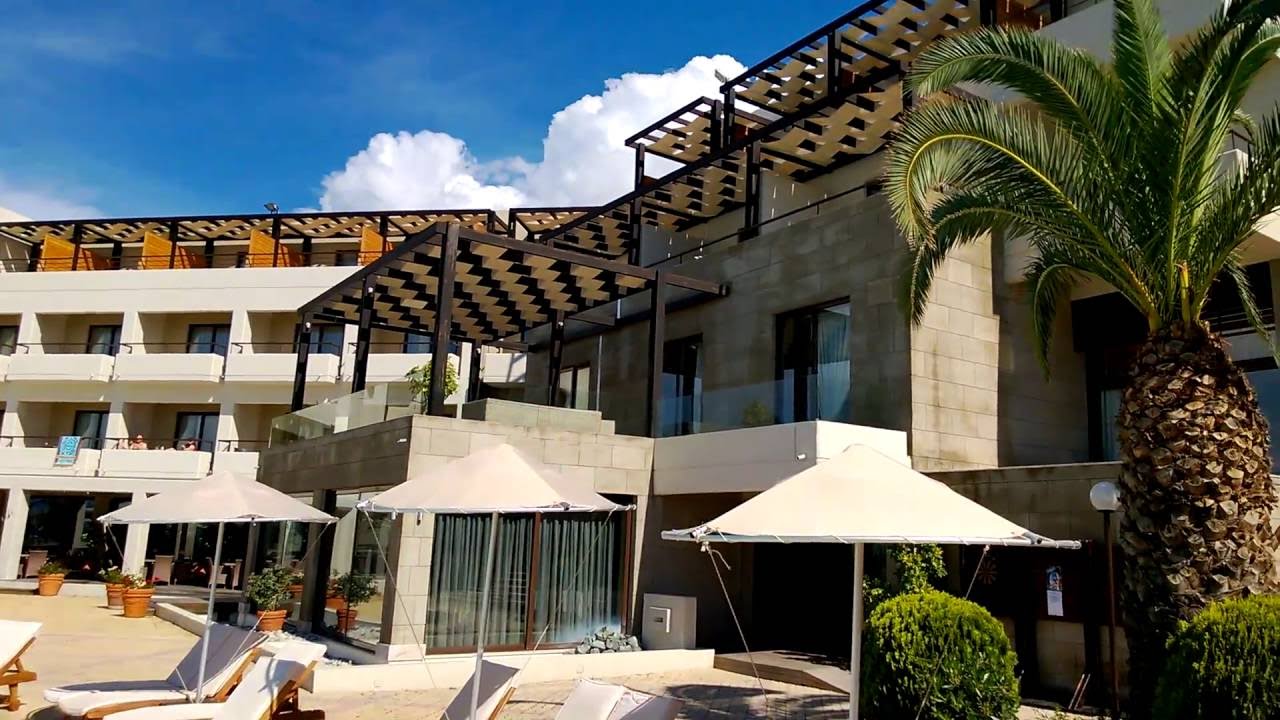 D' Andrea Mare Beach Hotel, Rhodos,Trianda, walk around the area - YouTube