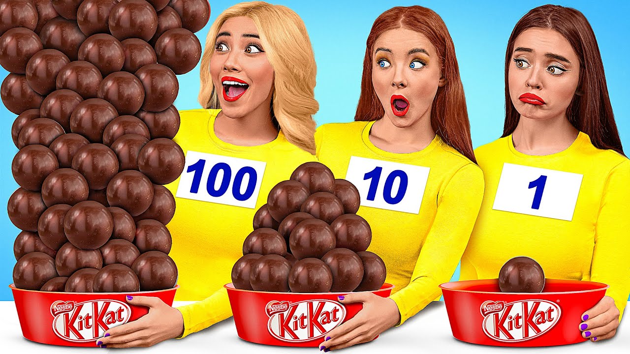 100 Layers of Food Challenge | Fantastic Food Hacks by TeenDO Challenge ...
