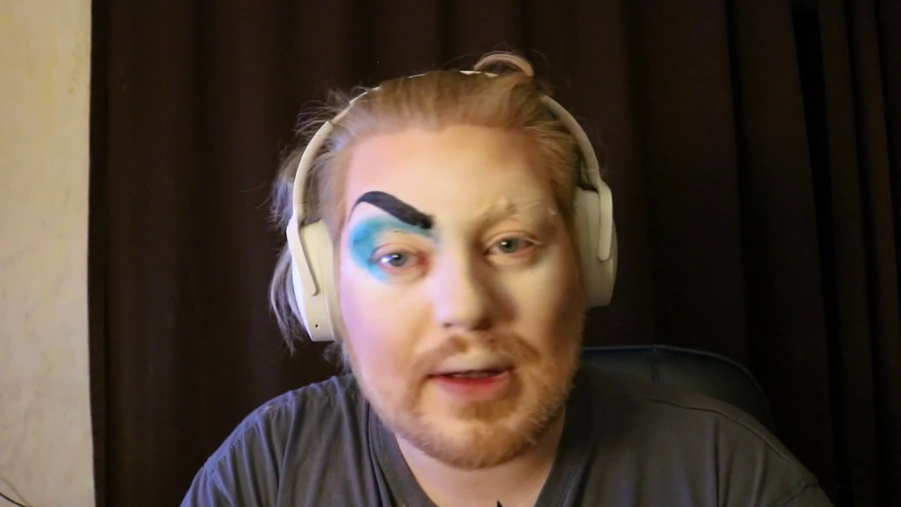 ASMR - WHISPER - Watch me do bad drag makeup! - YouTube