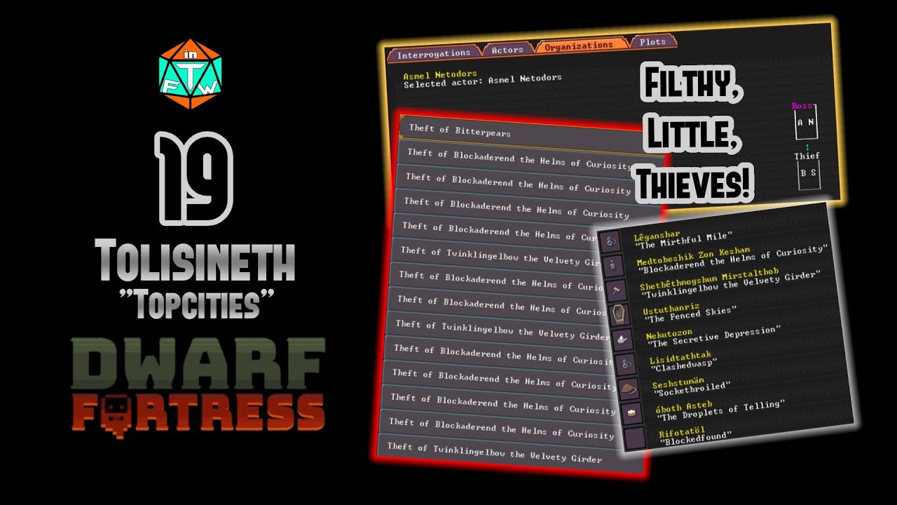 "Topcities" 19 - A Devious Plot Uncovered | Dwarf Fortress Beginner ...