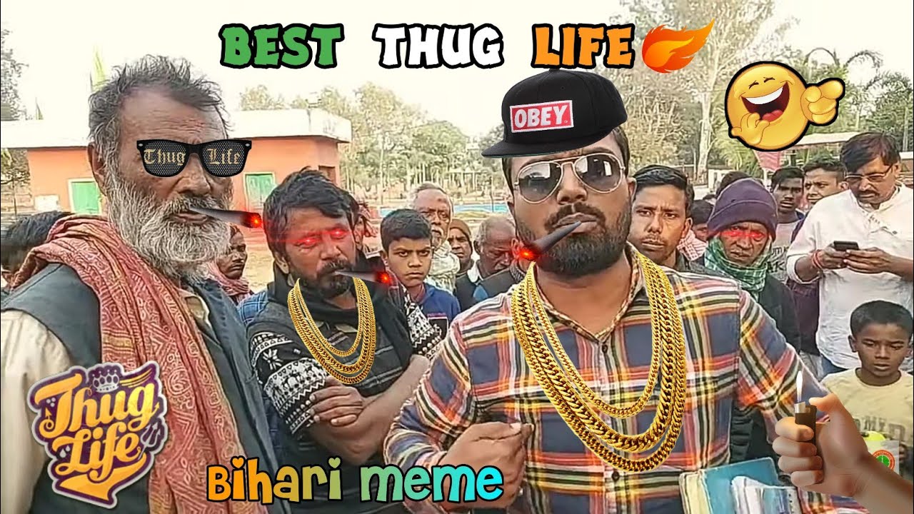 Bihari Thug life meme 😂 Bihari attitude status 😂 Savage interview of ...