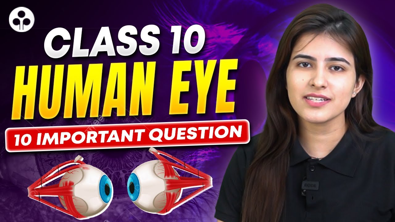 Human Eye in full detail video | Class 10 Physics Chapter 11 One Shot ...