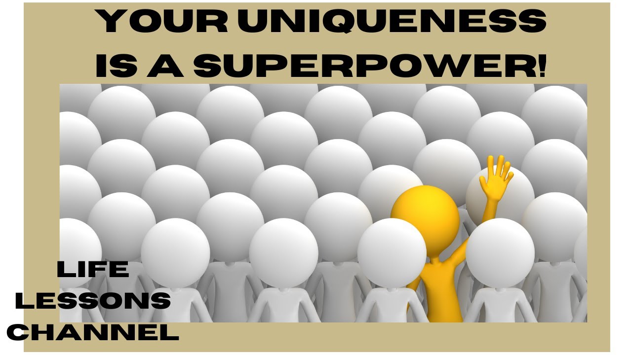 Unleash Your Authentic Self: Your Uniqueness is a Superpower! - YouTube