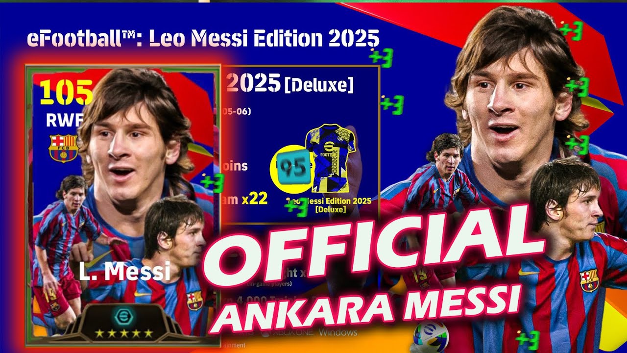 efootball 2025 L.Messi Ambassador Pack Leaked Stats and Playstyle ...