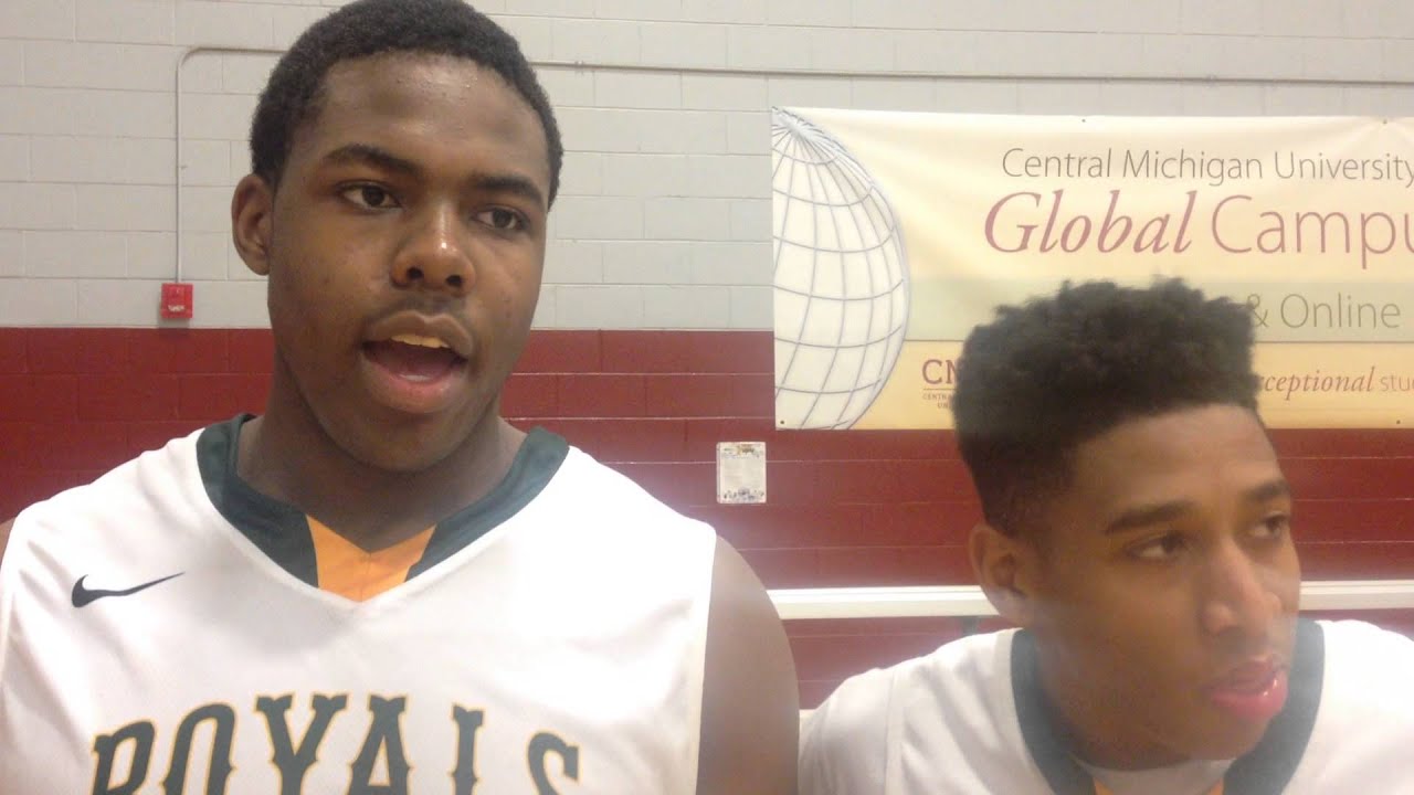 Postgame interview with Savonte Chappell and Cory Hill of Prince George ...