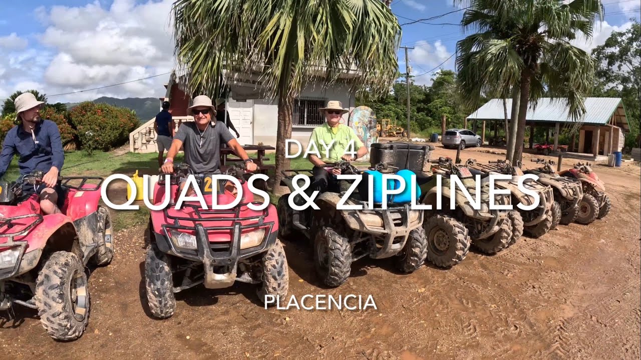 Belize. Day 4. Quads. Waterfalls. Ziplines - YouTube