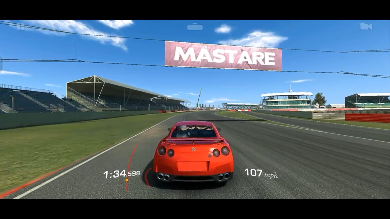 Real Racing 3 - Nissan GT-R Premium (R35) @ Silverstone Bridge Grand ...
