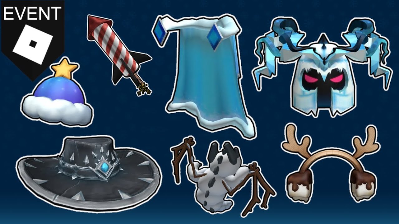 CONSIGUE FÁCIL TODOS LOS ITEMS GRATIS DEL EVENTO THE HOLIDAY EN ROBLOX ...