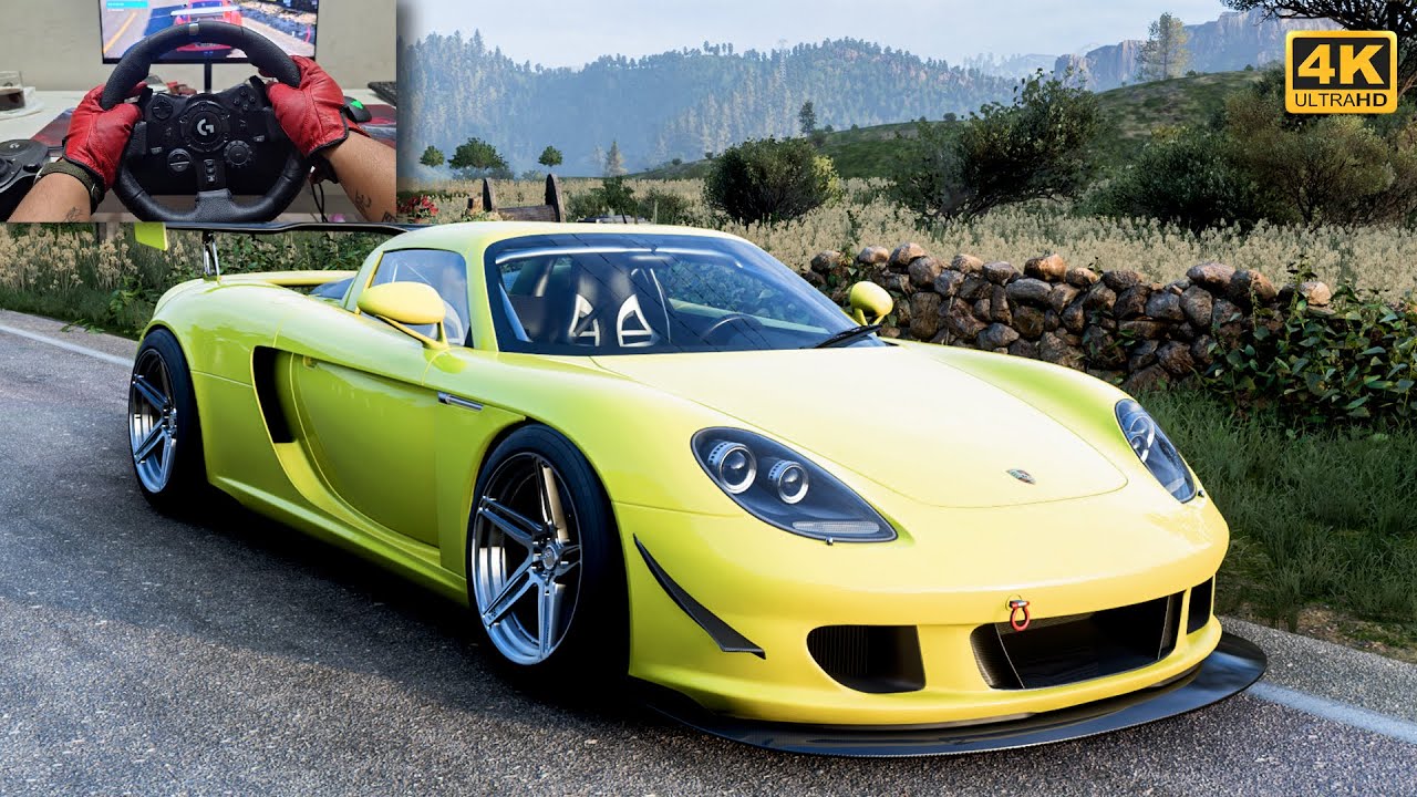 Porsche Carrera GT 900HP - Forza Horizon 5 | Logitech G923 Steering ...