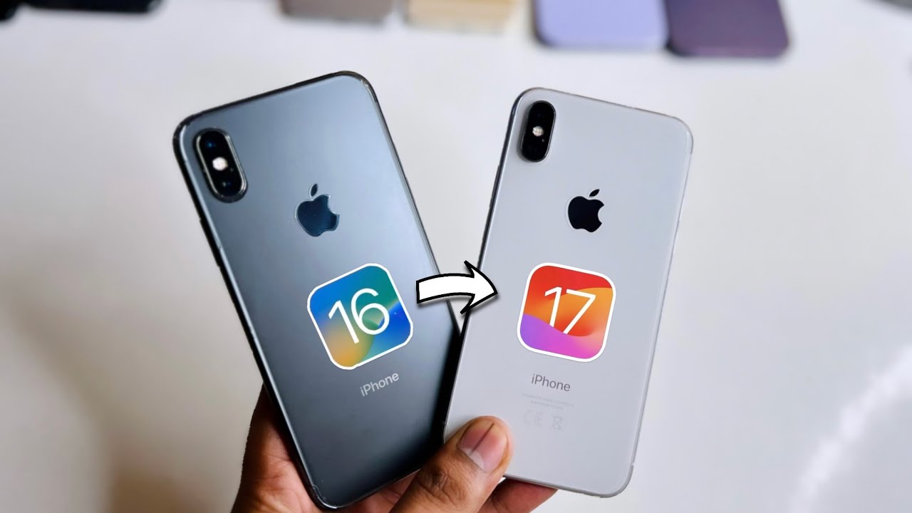 How to update iPhone X on iOS 17 | How to install iOS17 update in ...