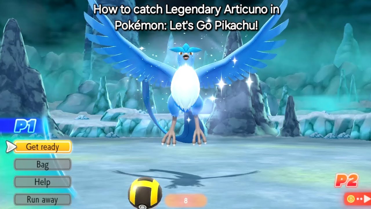 How To Catch Legendary Pokémon Articuno In Pokémon Lets Go Pikachu 4630